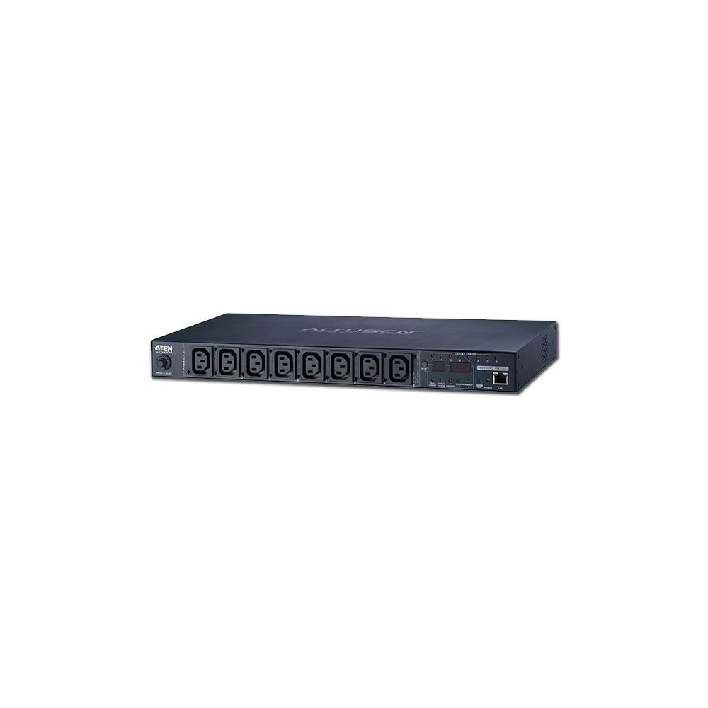 Aten 8 Way 10A Intelligent Eco Power Distribution Unit, 1U PE6108G– AV ...