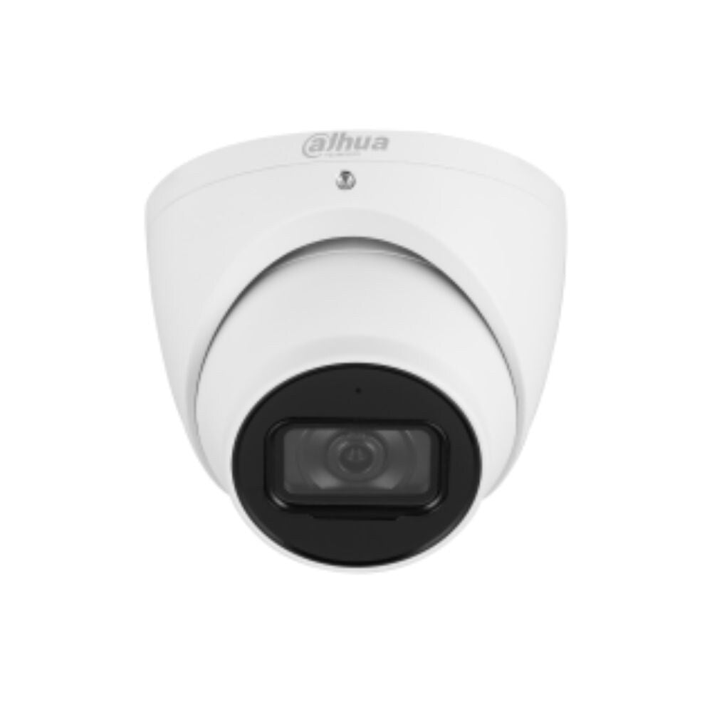 Dahua 5MP WizSense IR Eyeball Camera With PoE, Black, Grey and White ...