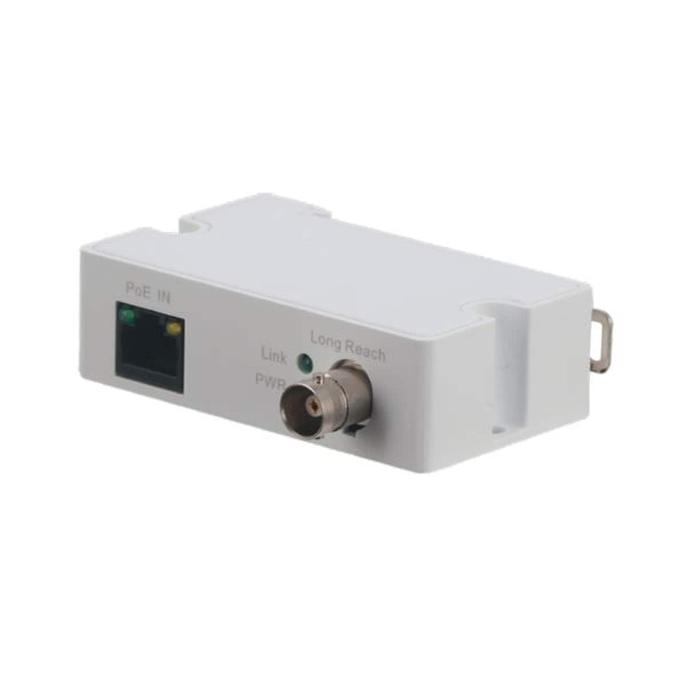 Dahua ePoE Ethernet Extender Over Coax Receiver, PoE Source Side, Whit ...