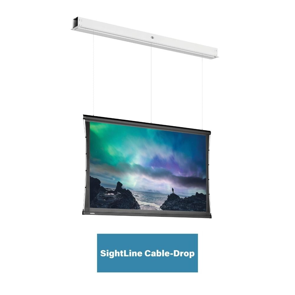 Projecta / Da-Lite SightLine Tensioned Ceiling Recessed Screen– AV Pro’s